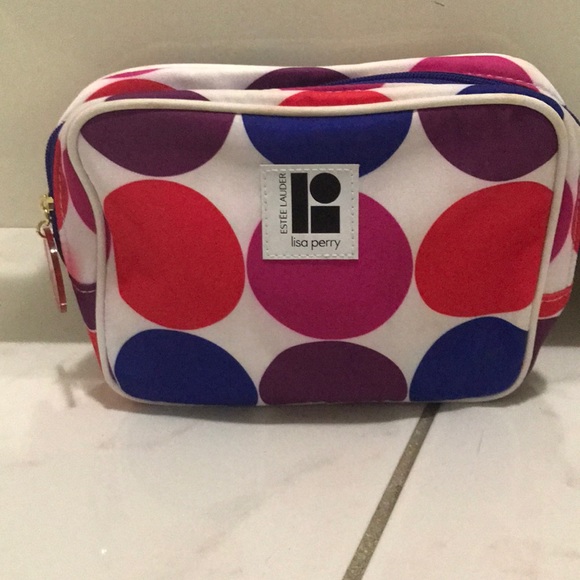 Estee Lauder | Bags | Este Lauder Makeup Bag X Lisa Perry | Poshmark